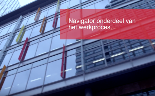 Navigator is onderdeel van het werkproces